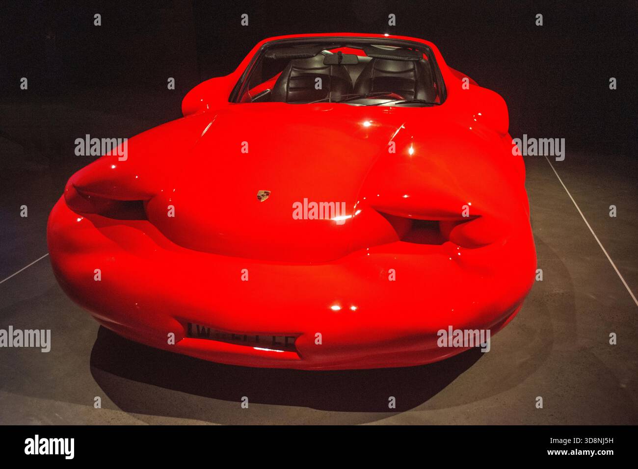 Erwin Wurm's Fat Car exhibit in Museum of Old and New Art (MONA) Art ...