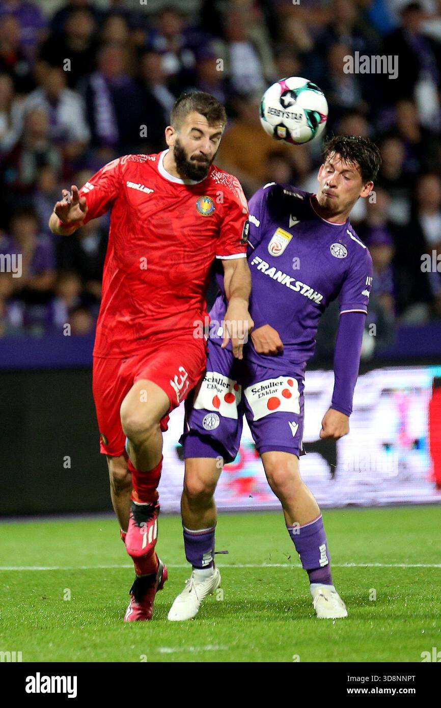 VIENNA, AUSTRIA - JULY 24: Giorgi Bunturi of FC Spaeri Tiflis and ...