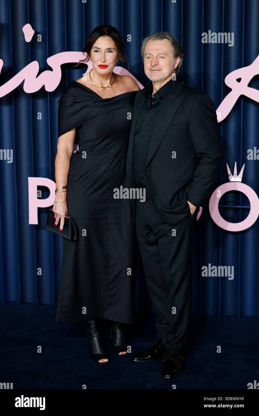 LONDON, UK - DECEMBER 01: Alexander Lacik, Maria Lacik poses at the ...