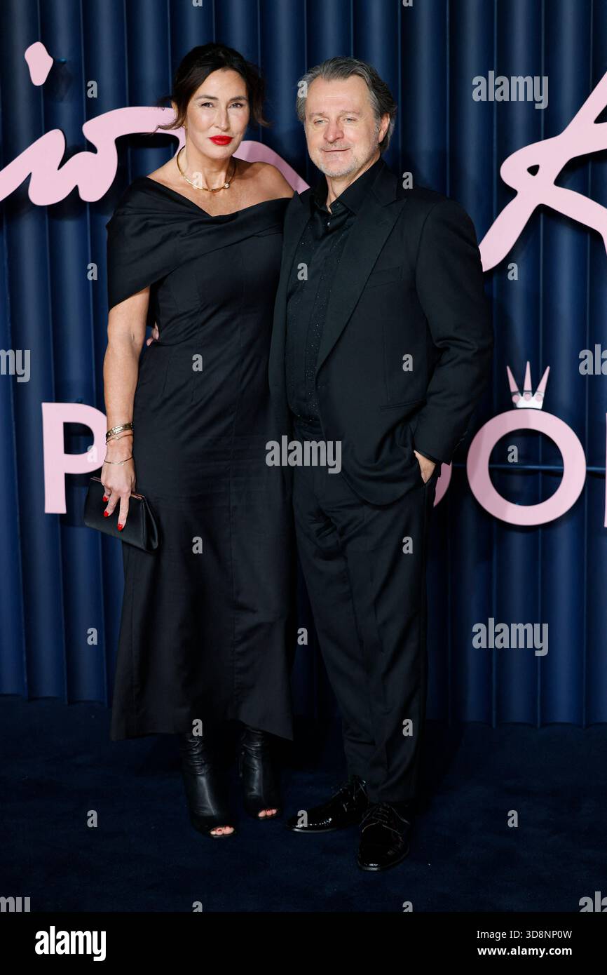 LONDON, UK - DECEMBER 01: Alexander Lacik, Maria Lacik poses at the ...