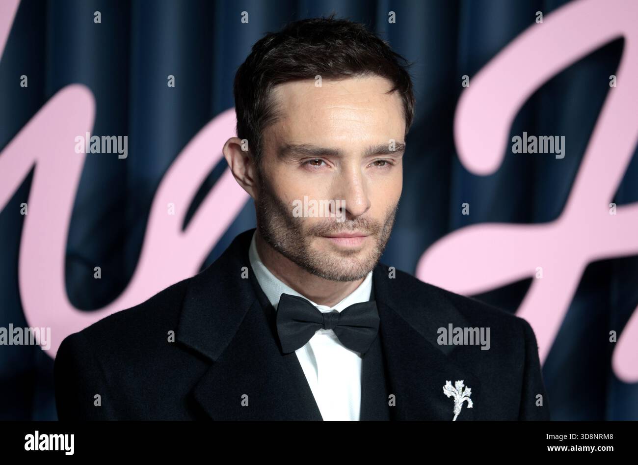 Ed Westwick attends The Fashion Awards 2025 presented by Pandora at the ...