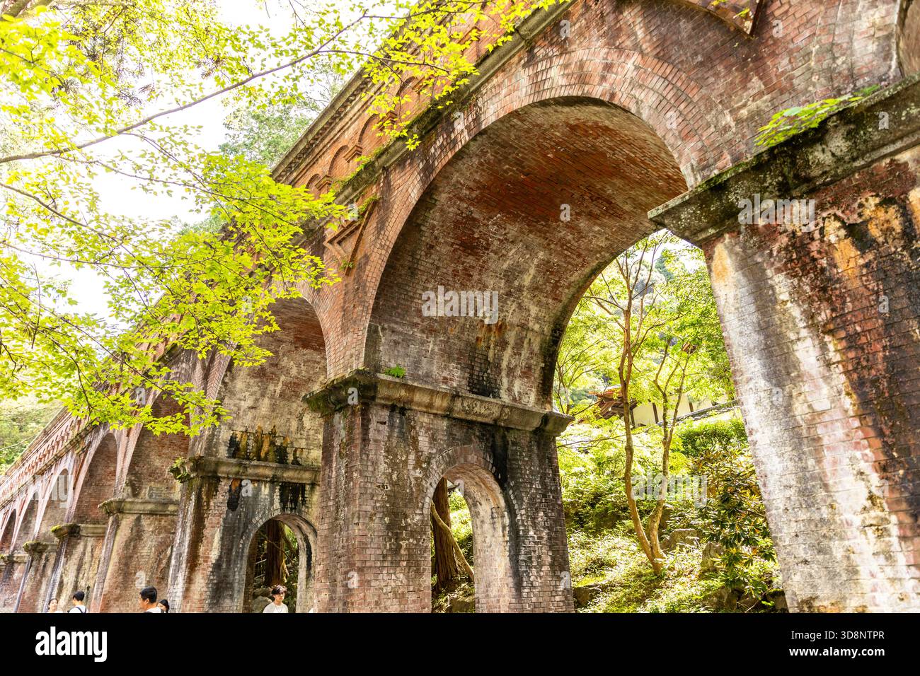 Historic Red Brick Aqueduct at Nanzen-ji Temple, Blending Meiji Era and ...