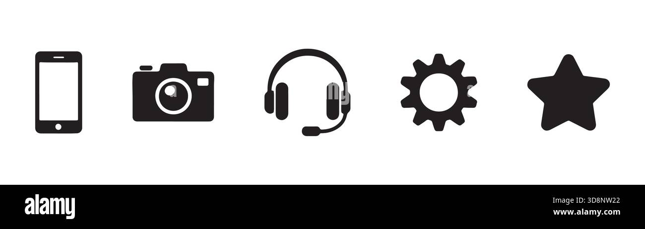 Camera achievement Stock Vector Images - Alamy