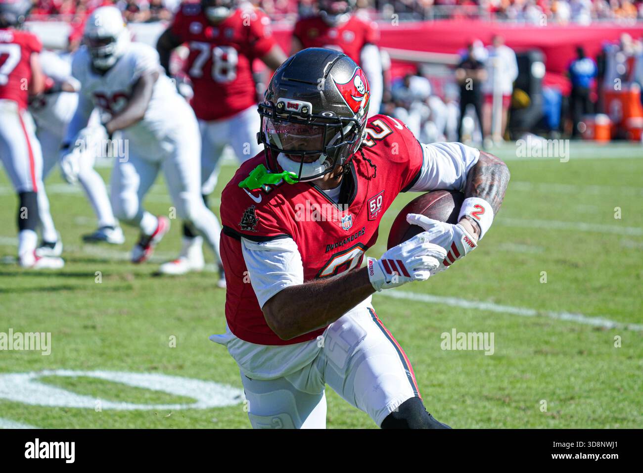 Tampa Bay, Florida, USA, November 30, 2025, Tampa Bay Buccaneers wide ...