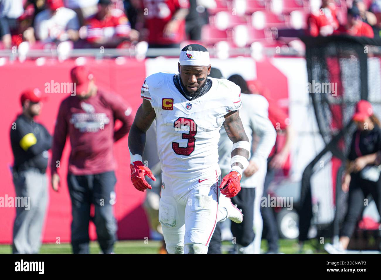 Tampa Bay, Florida, USA, November 30, 2025, Arizona Cardinals player ...