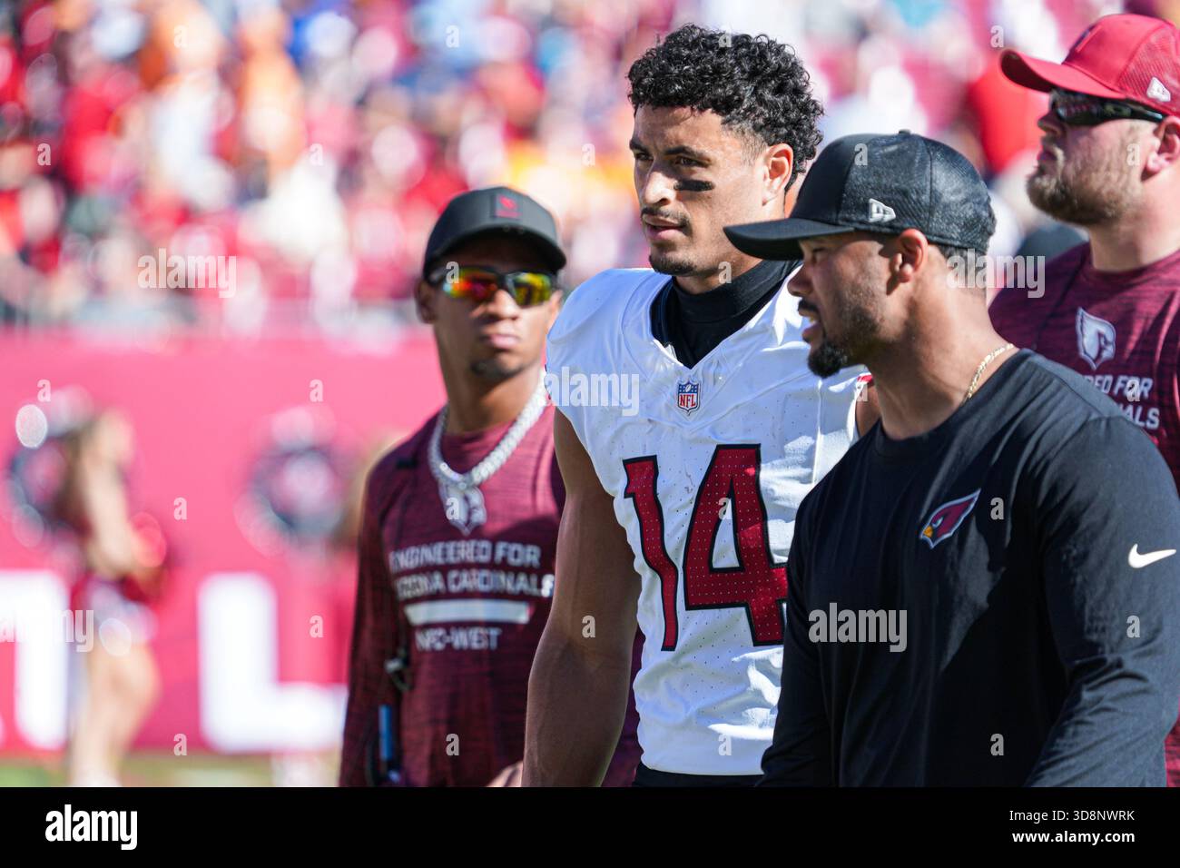 Tampa Bay, Florida, USA, November 30, 2025, Arizona Cardinals player ...