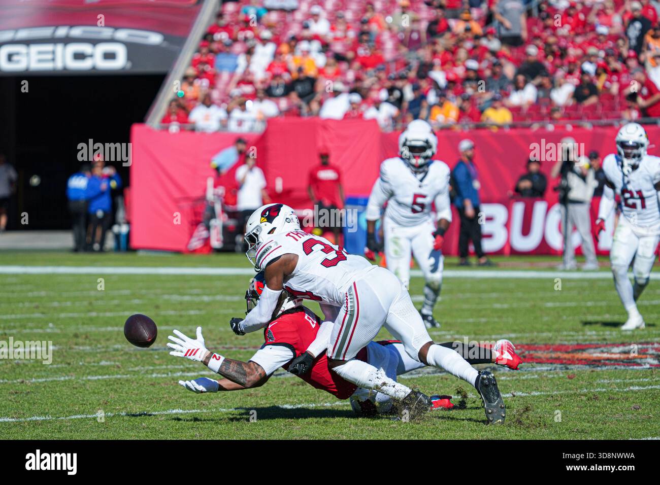 Tampa Bay, Florida, USA, November 30, 2025, Tampa Bay Buccaneers player ...