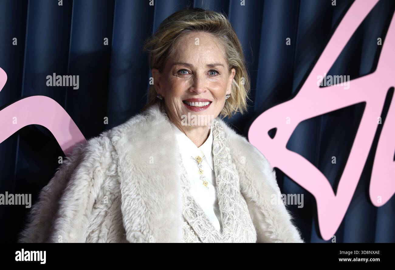 Sharon Stone attends The Fashion Awards 2025 presented by Pandora at ...