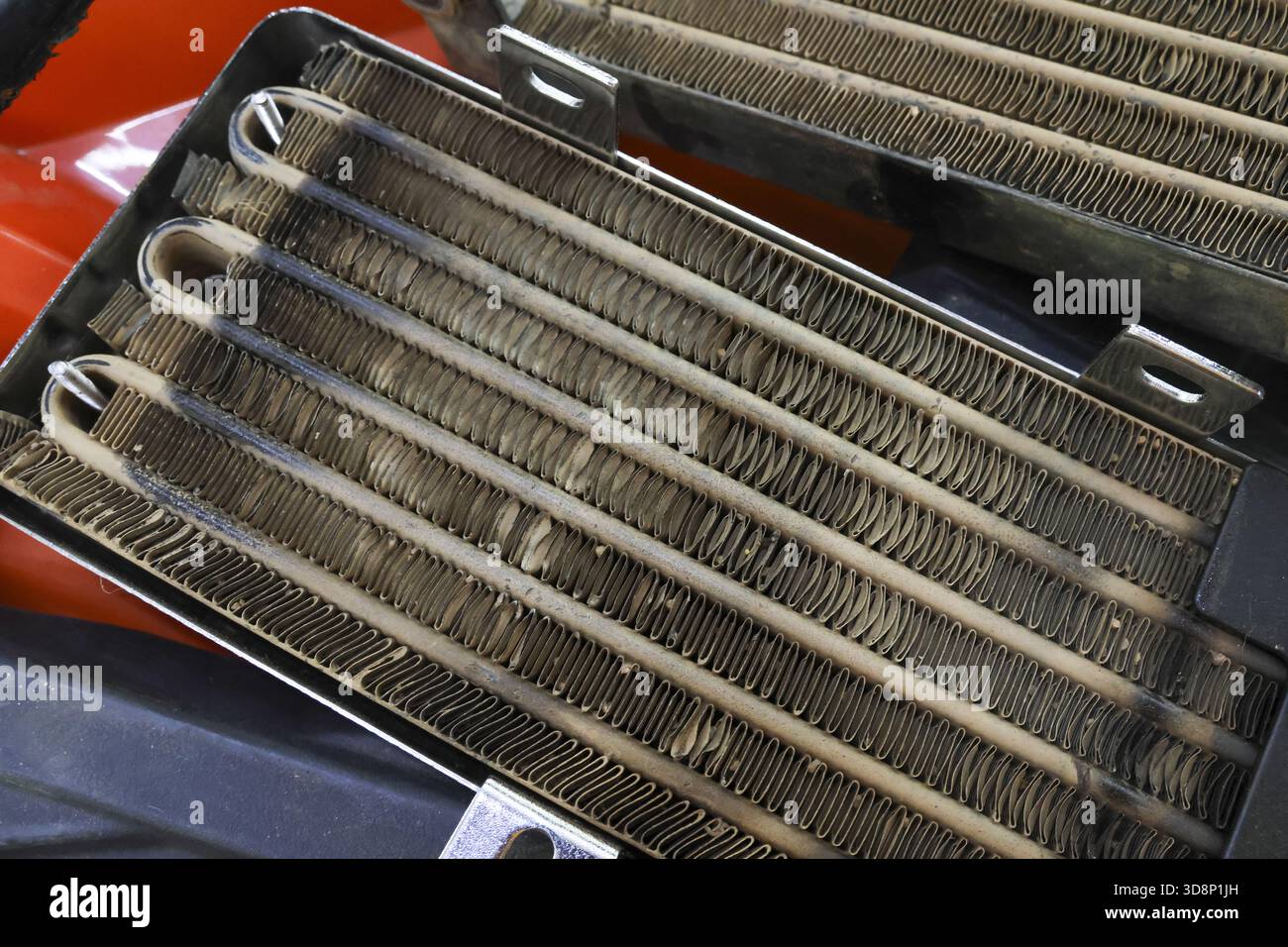 Old radiator covered dust hi-res stock photography and images - Alamy