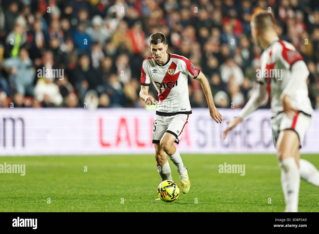 Gerard Gumbau (RayoVallecano), DECEMBER 1, 2025 - Football / Soccer : Spanish "LaLiga EA Sports ...