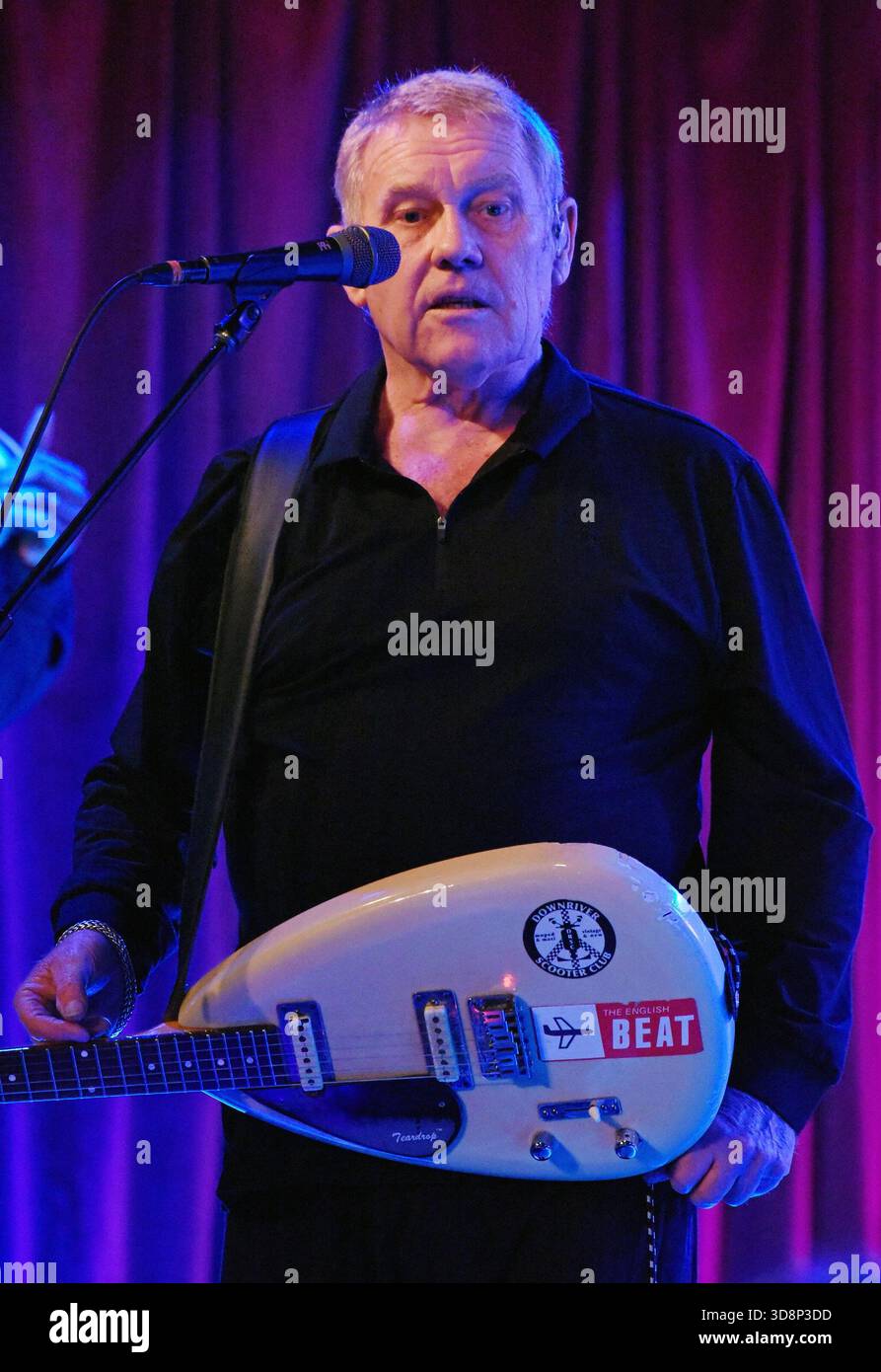 Dave Wakeling on stage for The English Beat in Concert, City Winery ...
