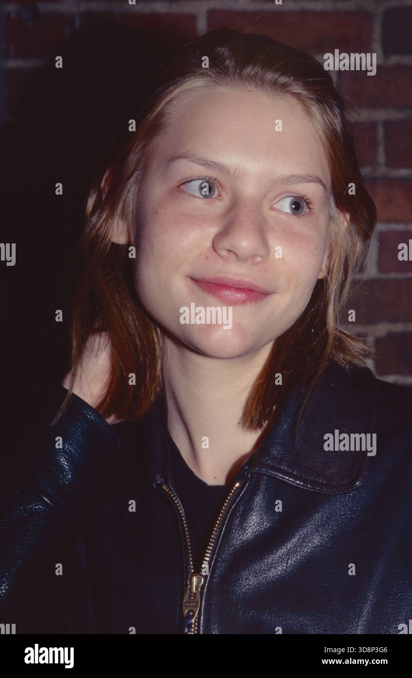 Claire Danes in New York City on May 13, 1995. Photo Credit: Henry ...