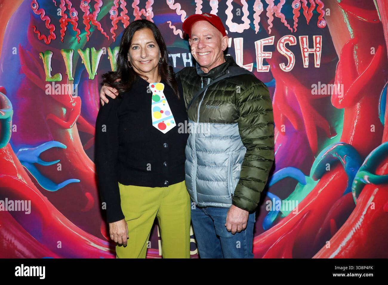 Jane Sherman, left, and Andrew Sherman attend the premiere of HBO's ...