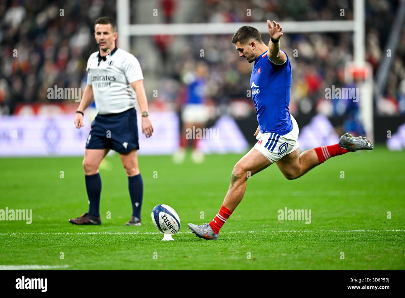 Thomas Ramos during the Quilter Nations Series rugby union match France ...