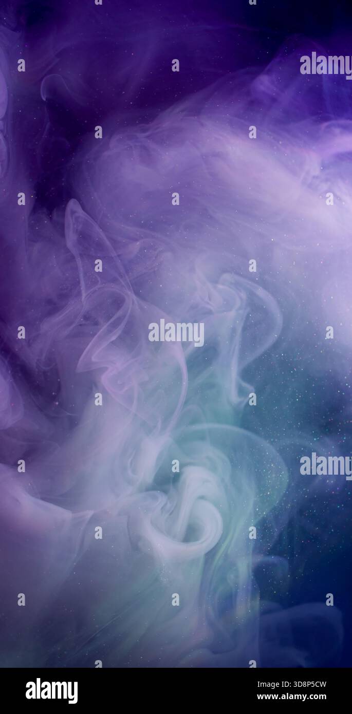 Ink haze paint water splash hi-res stock photography and images - Alamy
