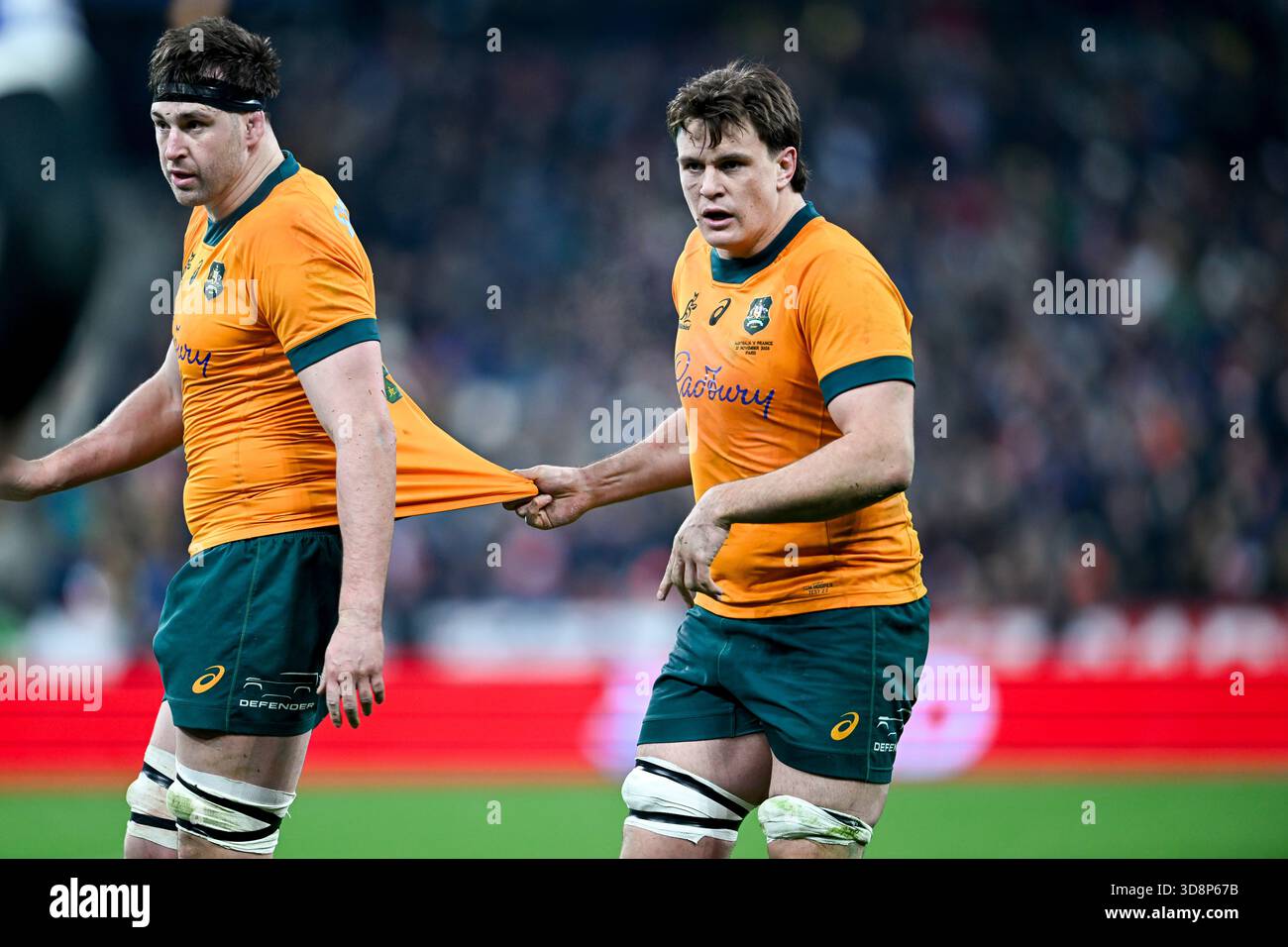 Tom Hooper during the Quilter Nations Series rugby union match France ...