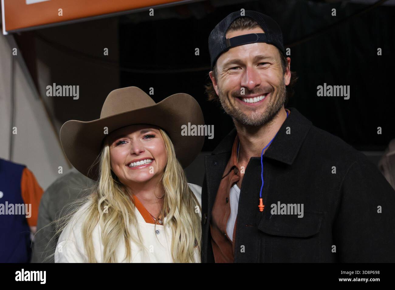 AUSTIN, TX - NOVEMBER 28: Singer Miranda Lambert and actor Glen Powell ...