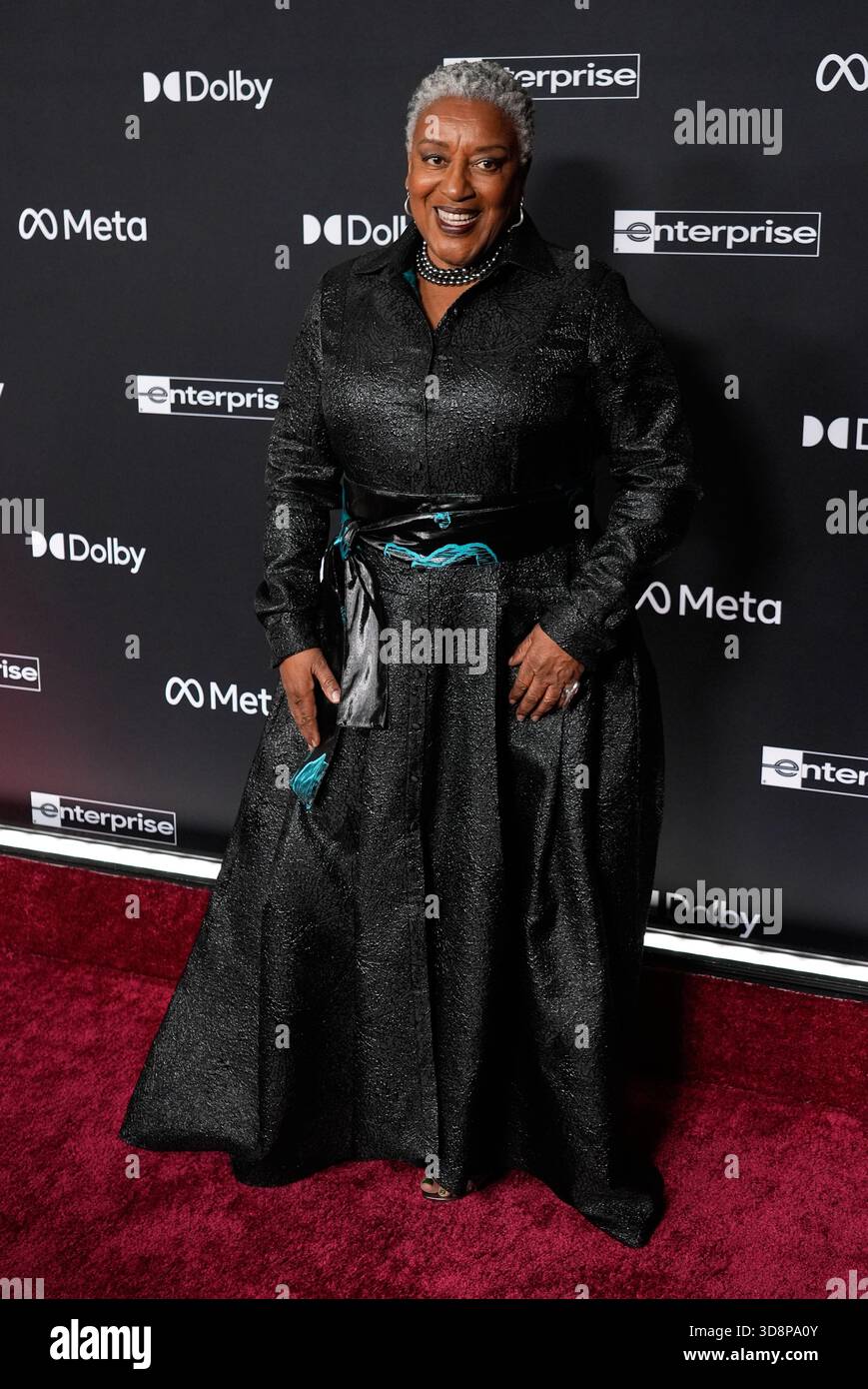 CCH Pounder, a cast member in "Avatar: Fire and Ash," arrives at the ...