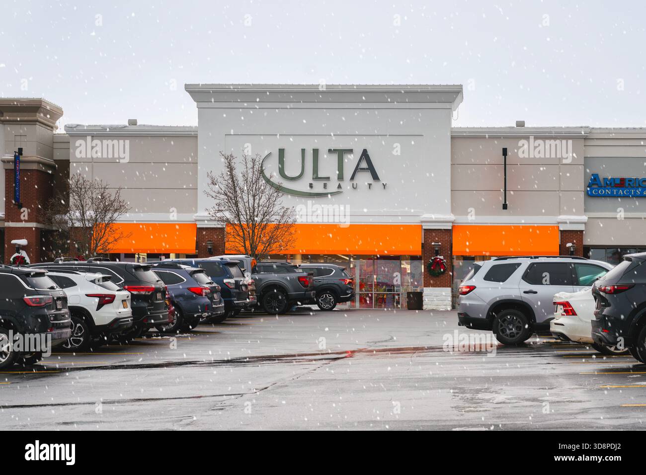 New Hartford, NY - Nov 27, 2025: Holiday beauty in motion—Ulta Beauty ...