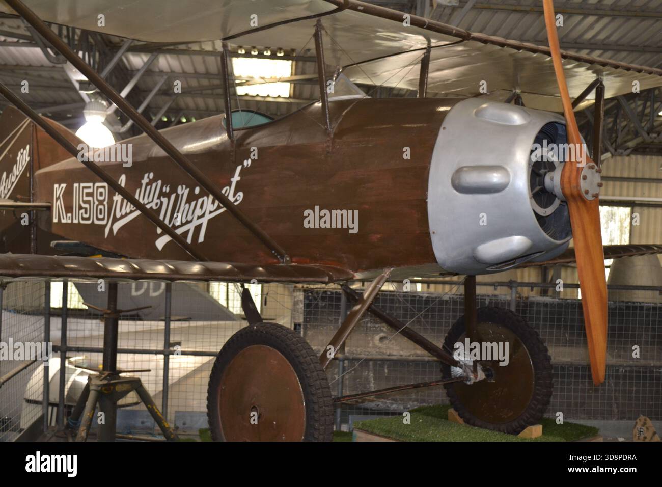 Replica post WW1 British light aircraft, Austin Whippet, on display at ...