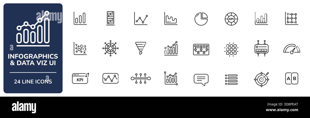 Data viz vector vectors hi-res stock photography and images - Alamy