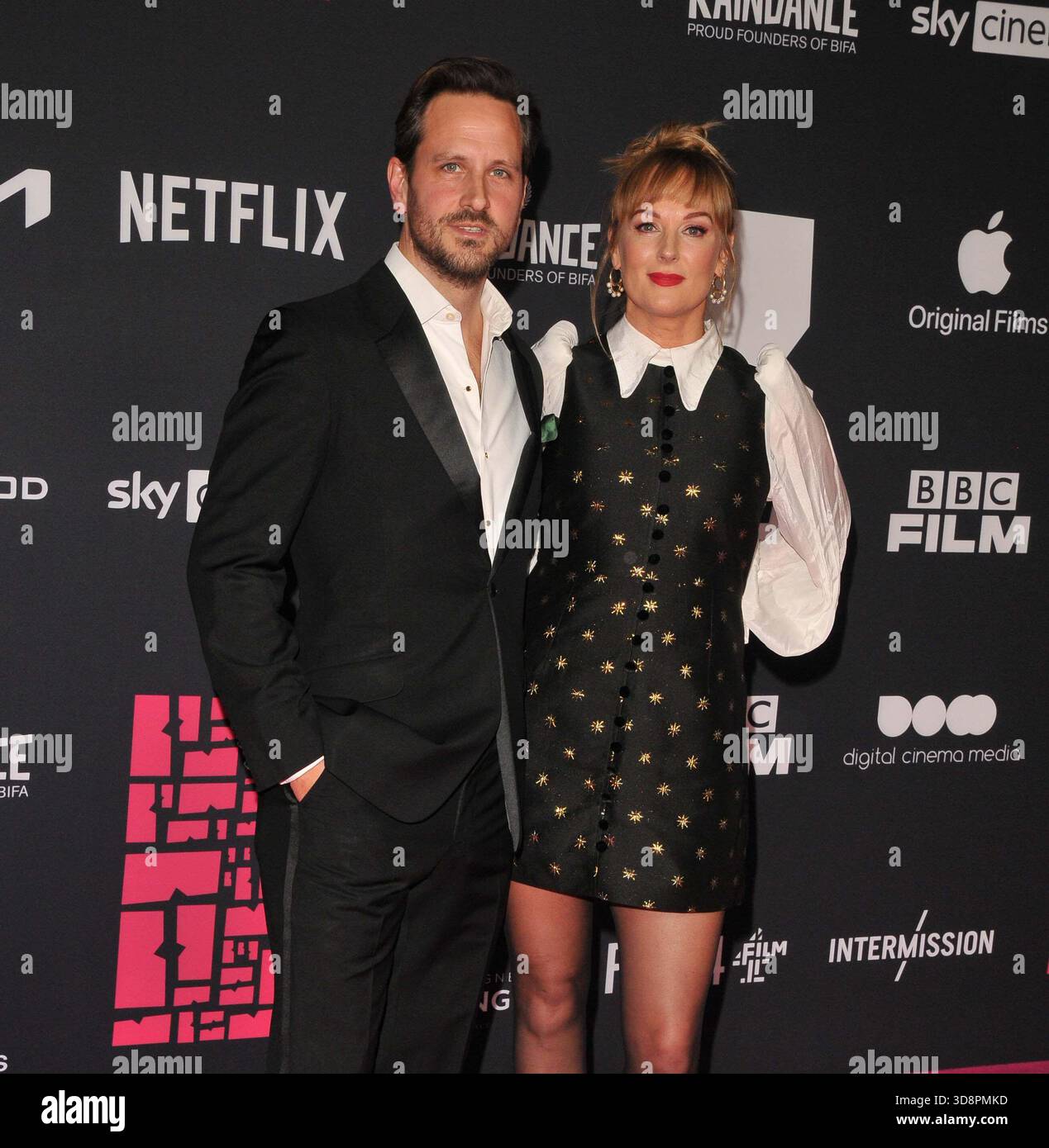 Dominic Tighe and Katherine Kingsley at the British Independent Film ...