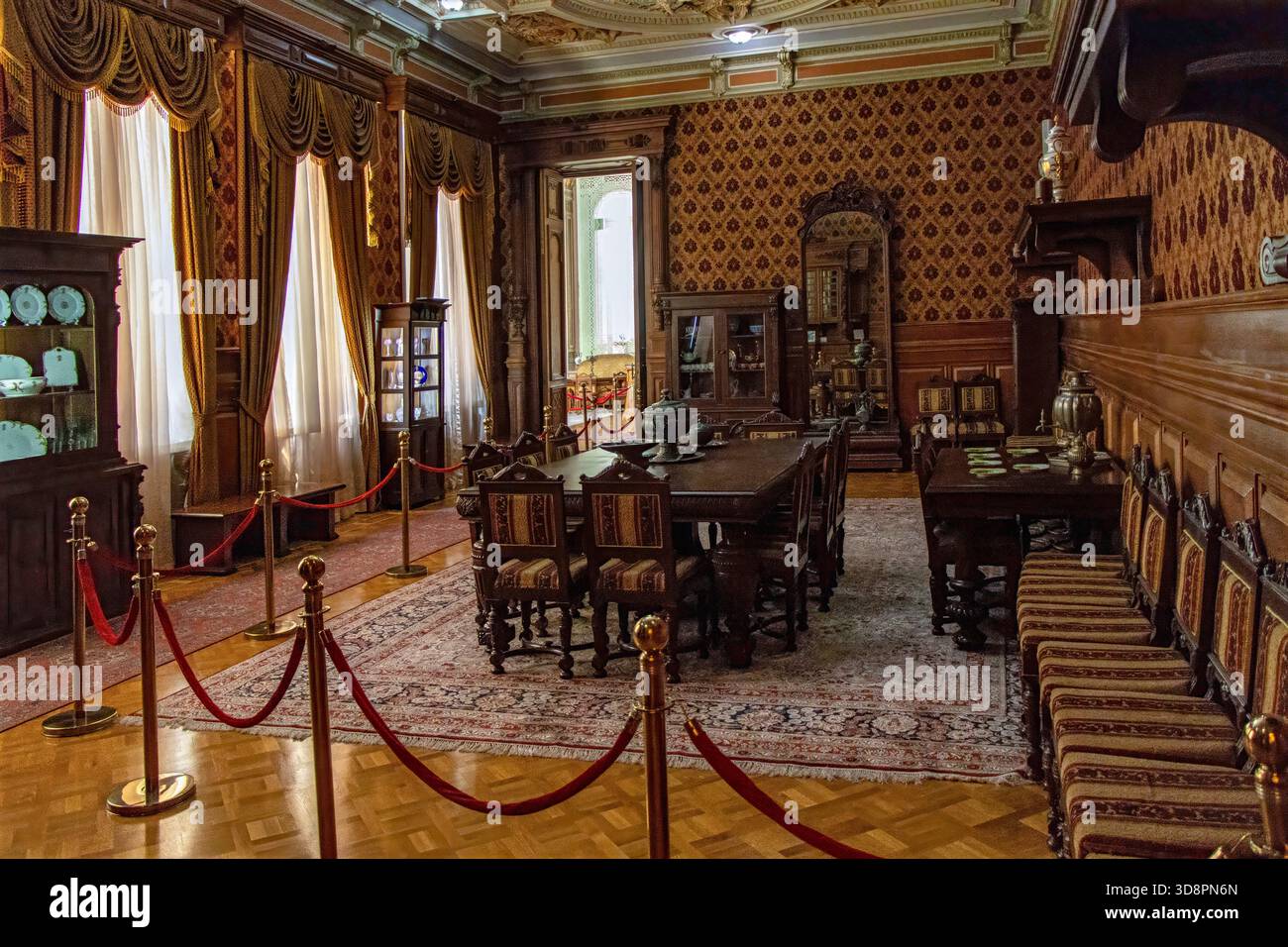 Baku, Azerbaijan. A view of the National Museum of History of ...