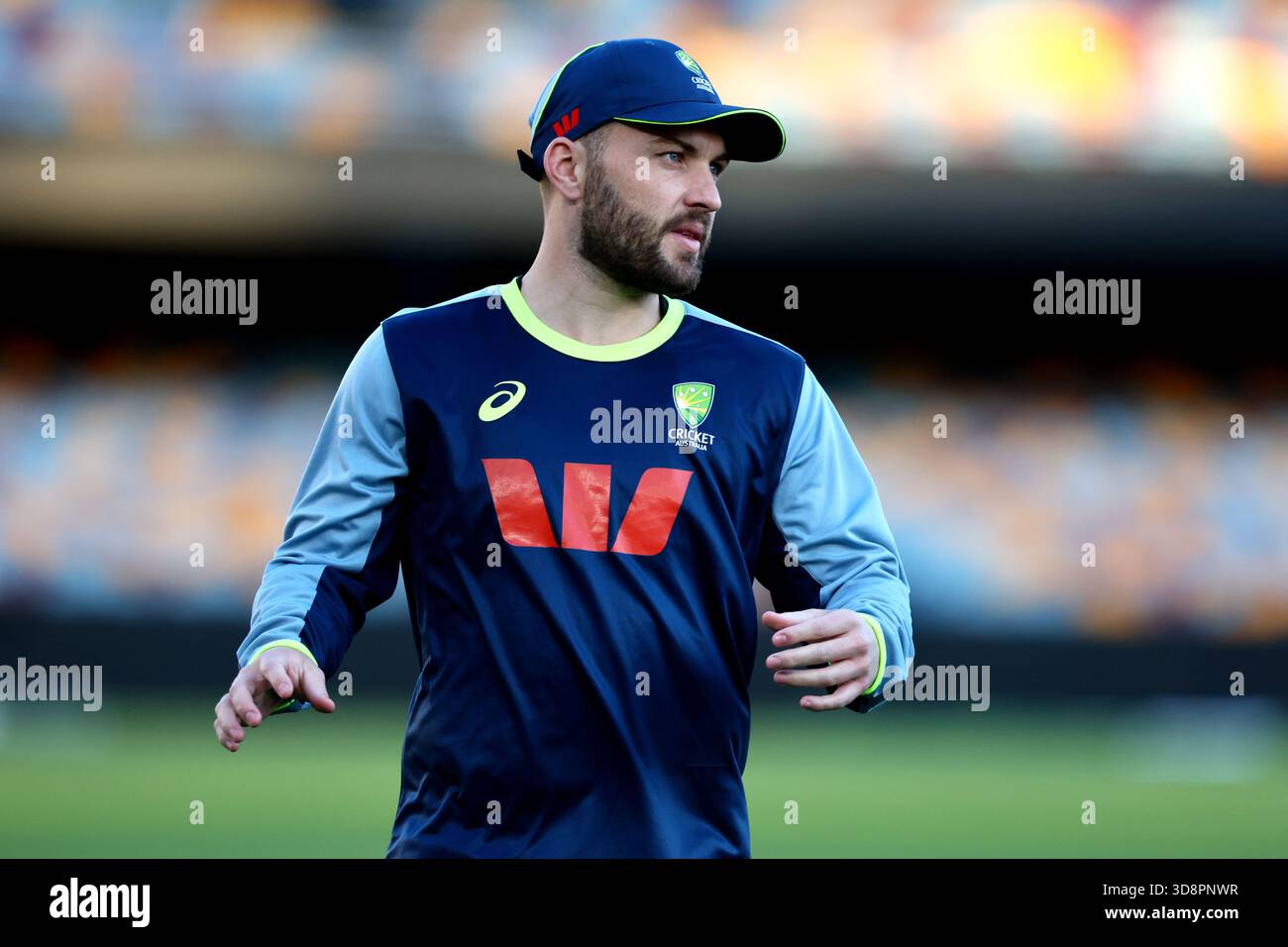 Joshua Inglis during an Australian Cricket Team training session at The ...