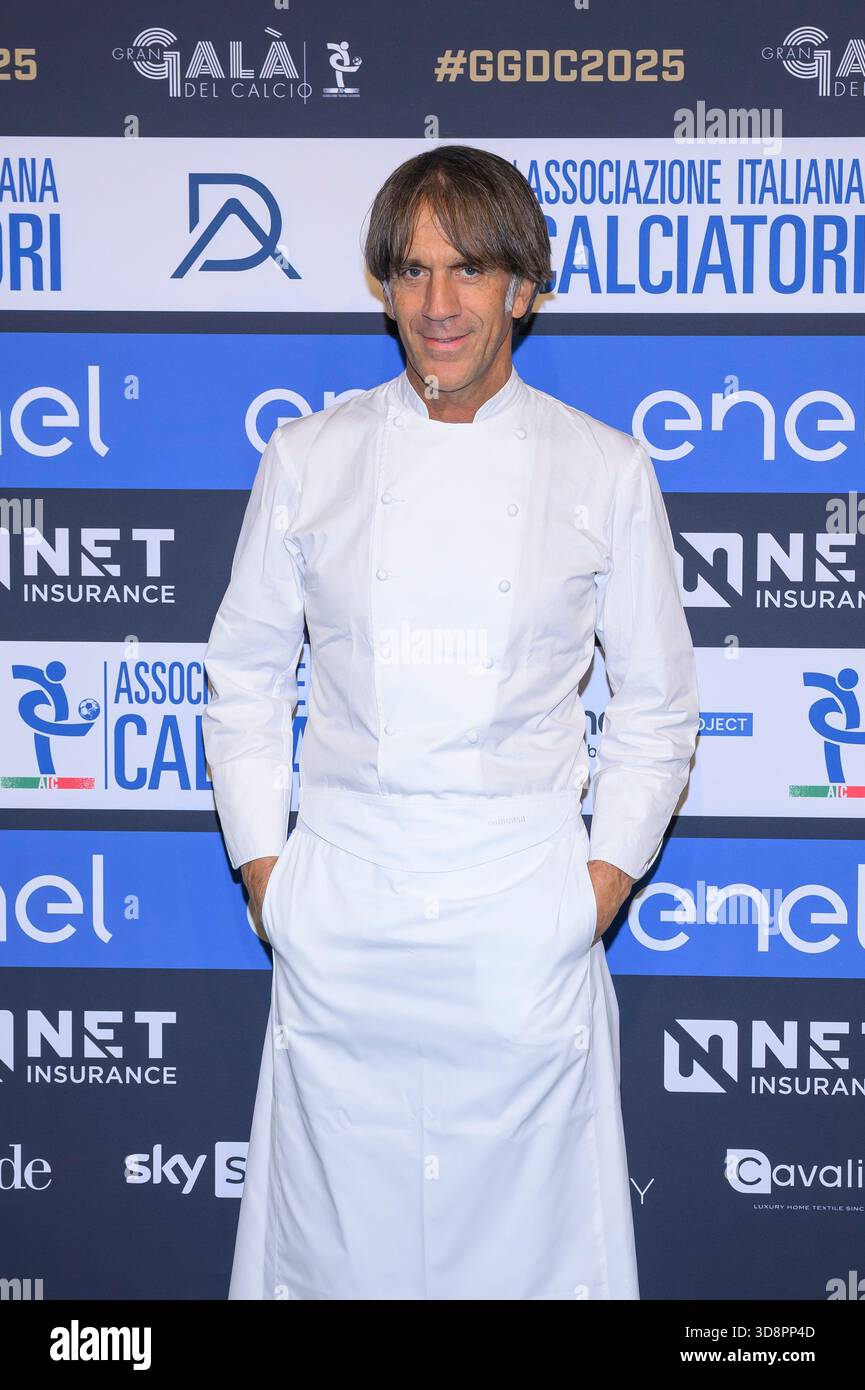 Davide Oldani Gran Galà del Calcio 2025 Backdrop Spazio Antologico ...