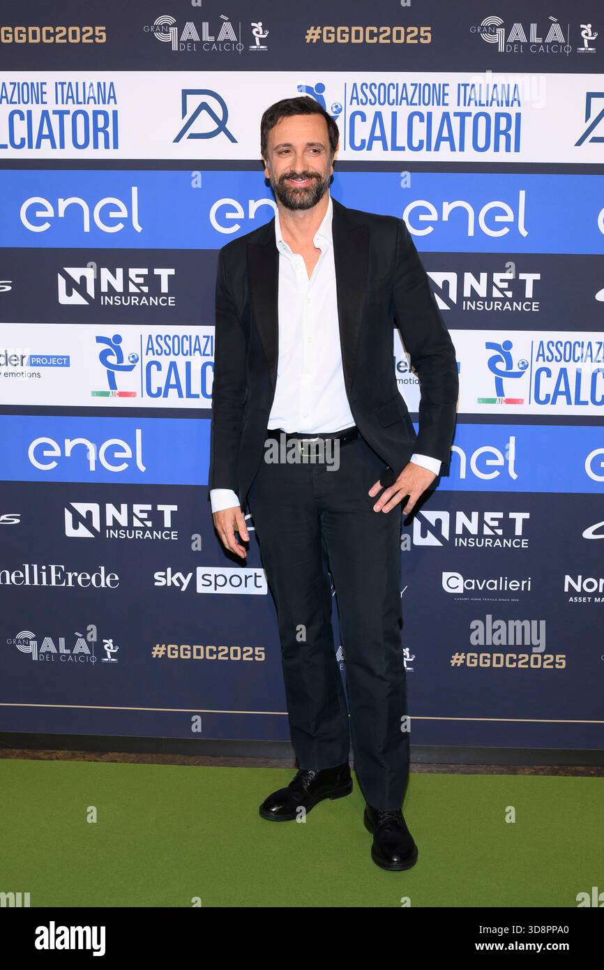 Leonardo Fiaschi Gran Galà del Calcio 2025 Backdrop Spazio Antologico ...