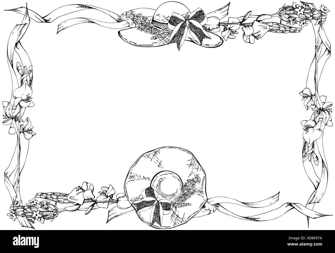 Straw hat in hand Cut Out Stock Images & Pictures - Alamy