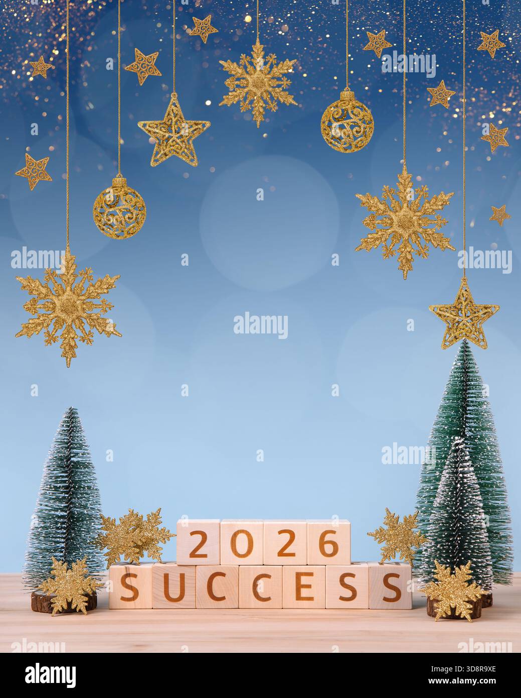 2026 golden numbers stars hi-res stock photography and images - Alamy