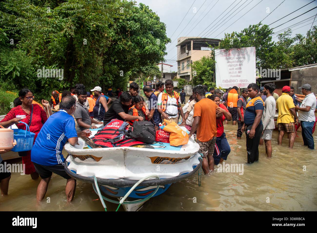 Colombo, Western, Sri Lanka. 1st Dec, 2025. A powerful cyclone system ...