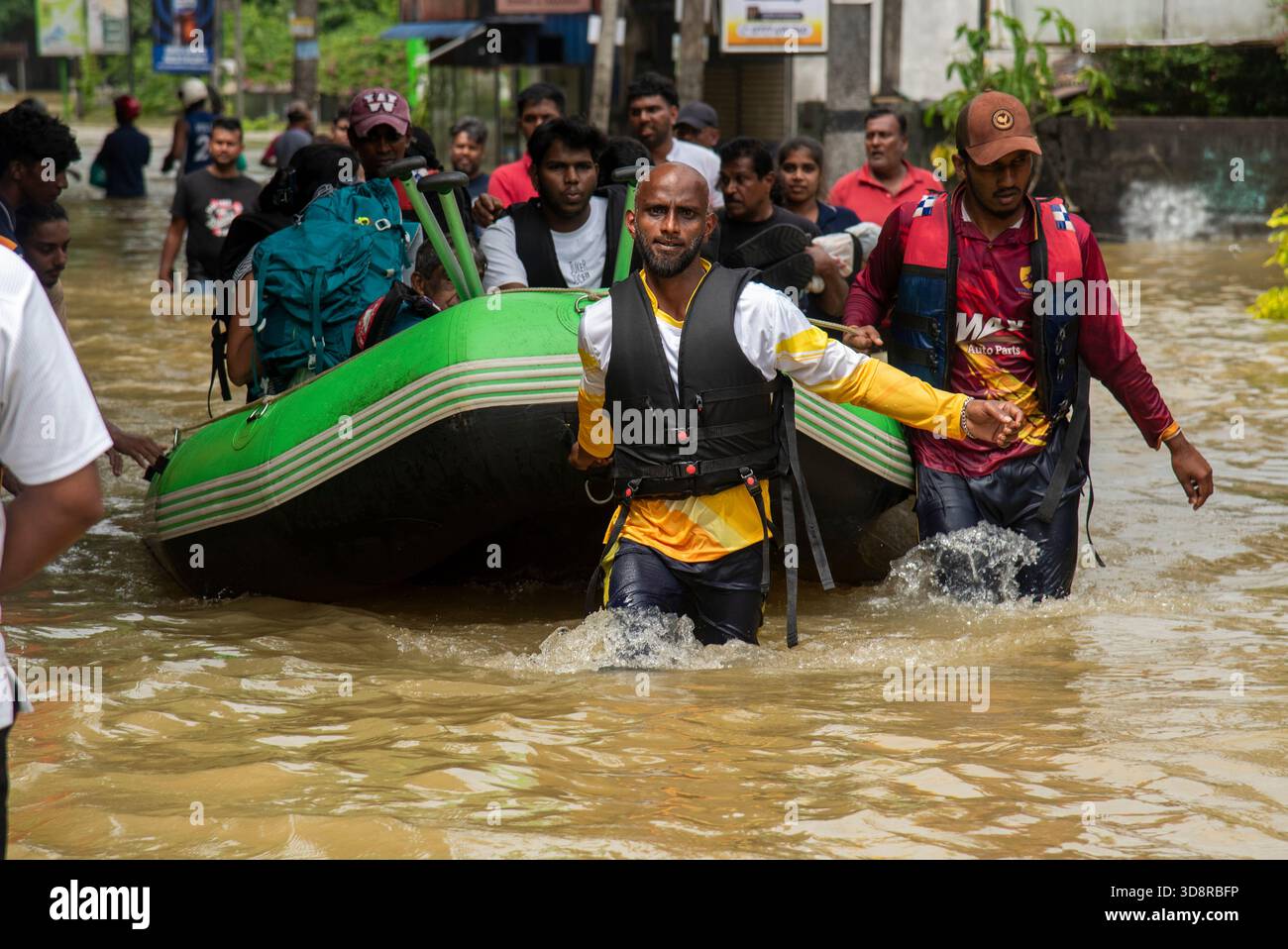 Colombo, Western, Sri Lanka. 1st Dec, 2025. A powerful cyclone system ...