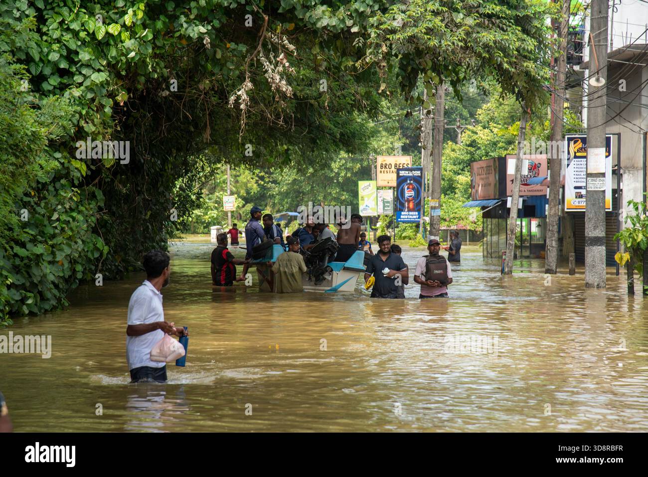 Colombo, Western, Sri Lanka. 1st Dec, 2025. A powerful cyclone system ...