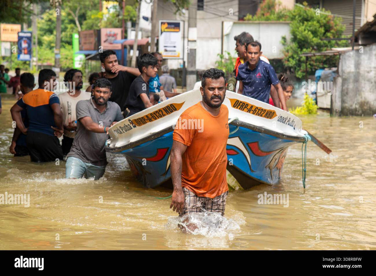Colombo, Western, Sri Lanka. 1st Dec, 2025. A powerful cyclone system ...