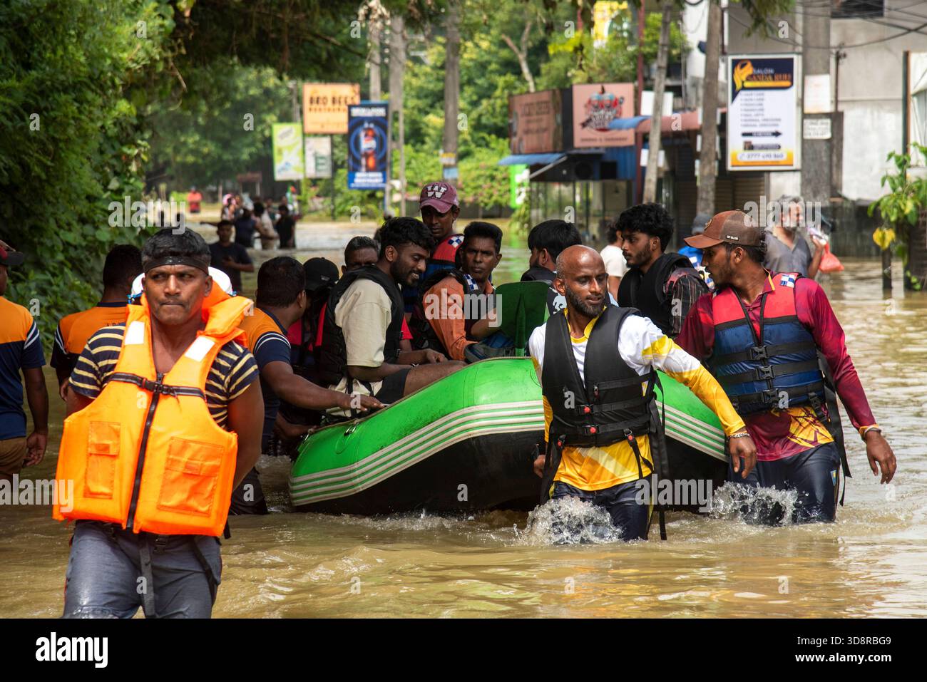Colombo, Western, Sri Lanka. 1st Dec, 2025. A powerful cyclone system ...