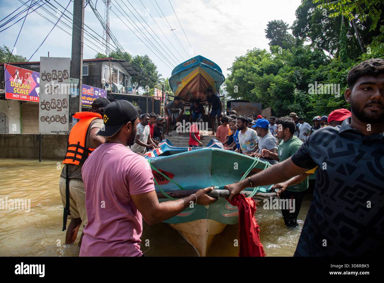 December 1, 2025, Colombo, Western, Sri Lanka: A powerful cyclone ...