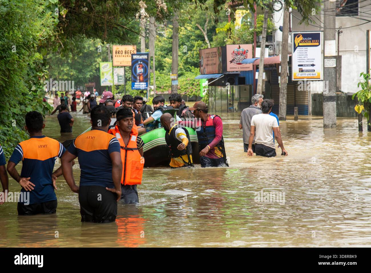 Colombo, Western, Sri Lanka. 1st Dec, 2025. A powerful cyclone system ...