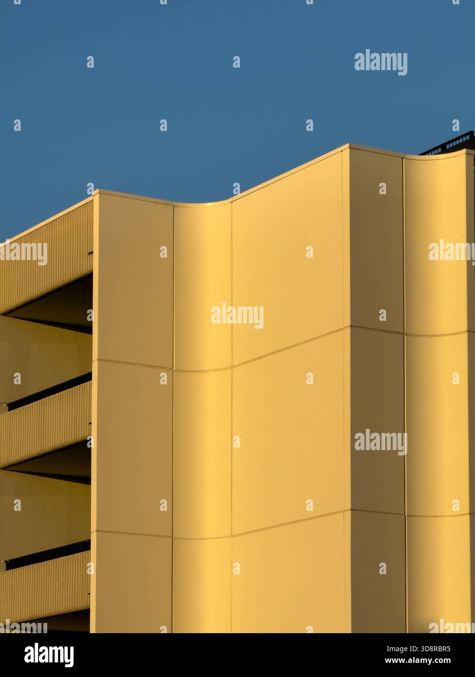 Blue panels have a ribbed texture hi-res stock photography and images ...