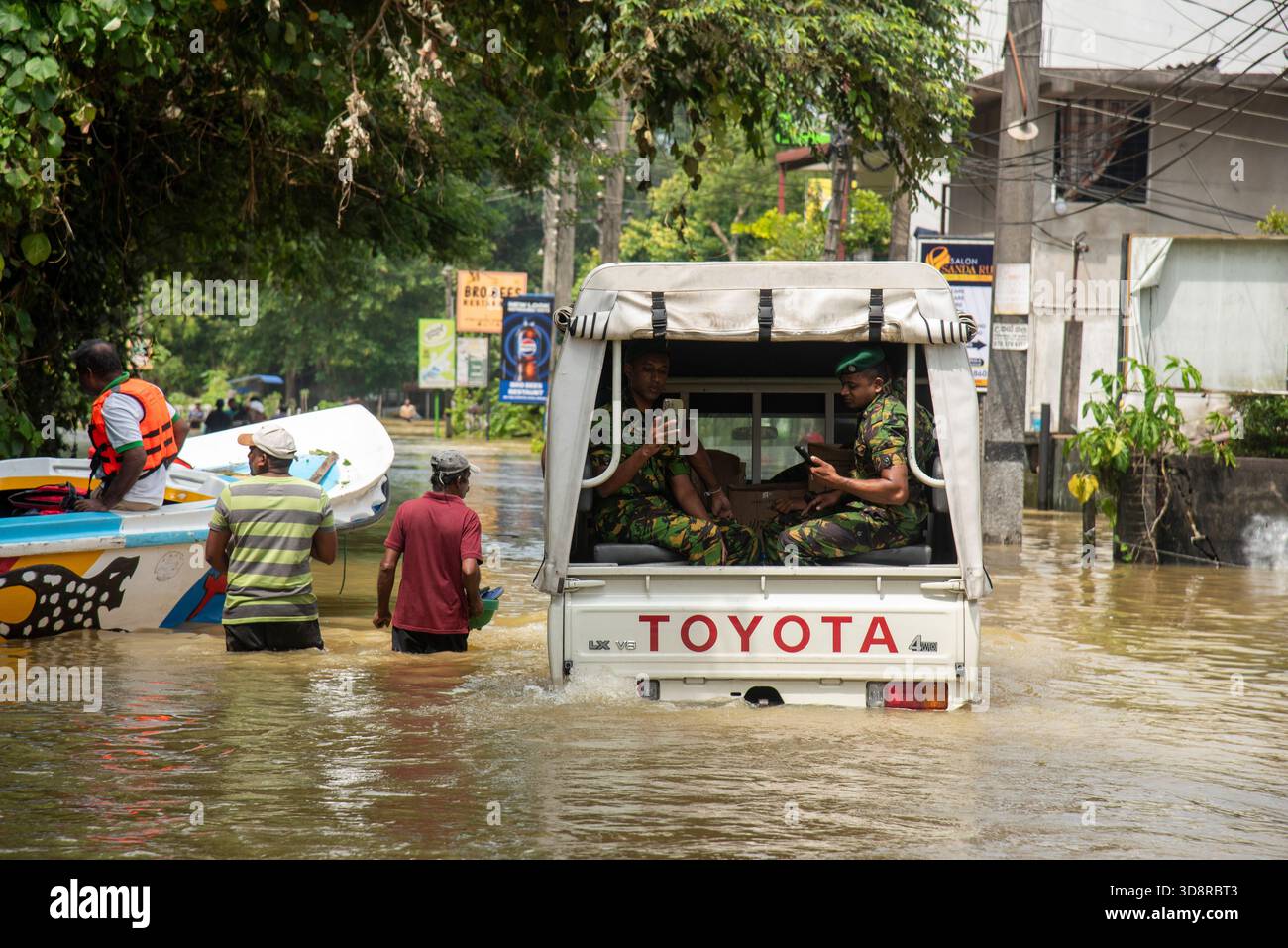 Colombo, Western, Sri Lanka. 1st Dec, 2025. A powerful cyclone system ...