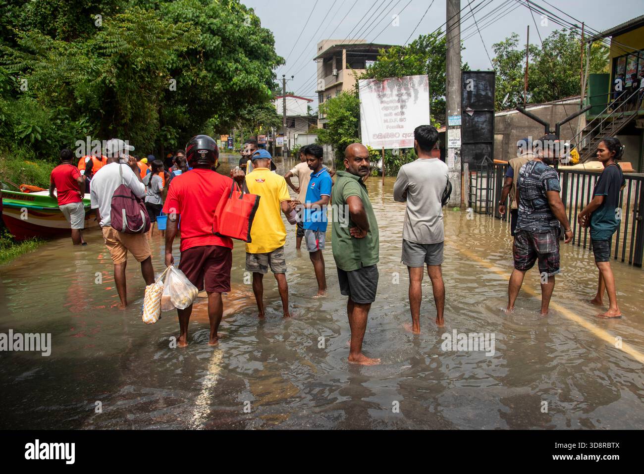 December 1, 2025, Colombo, Western, Sri Lanka: A powerful cyclone ...