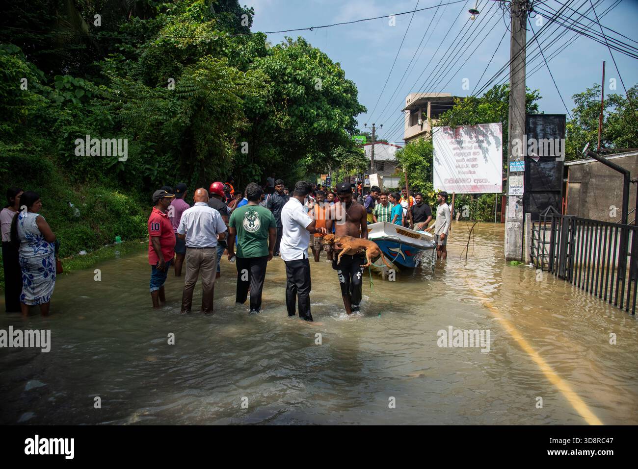December 1, 2025, Colombo, Western, Sri Lanka: A powerful cyclone ...