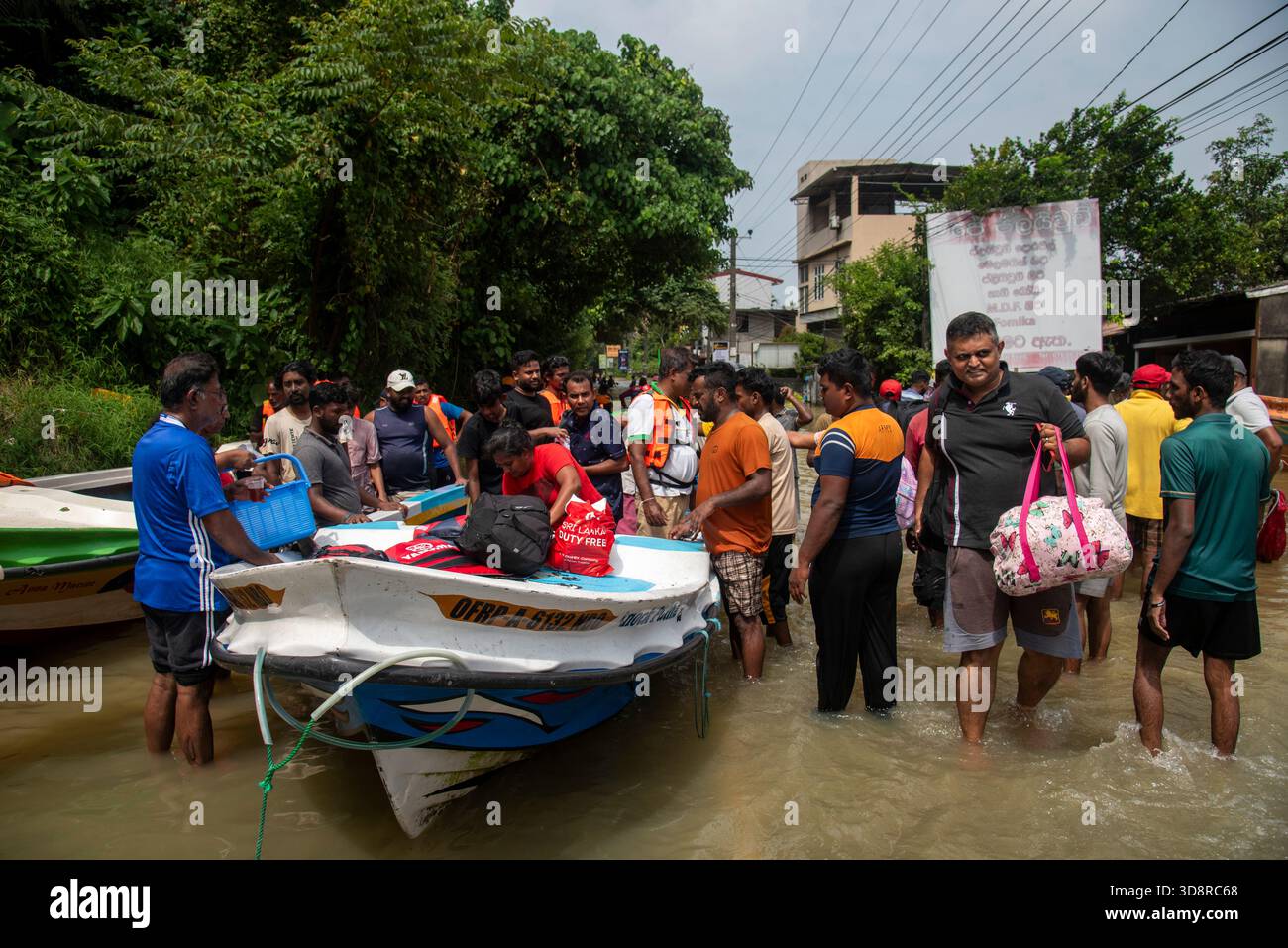 December 1, 2025, Colombo, Western, Sri Lanka: A powerful cyclone ...