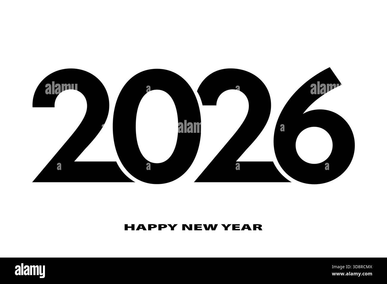 Text 2026 digital font on Cut Out Stock Images & Pictures - Alamy