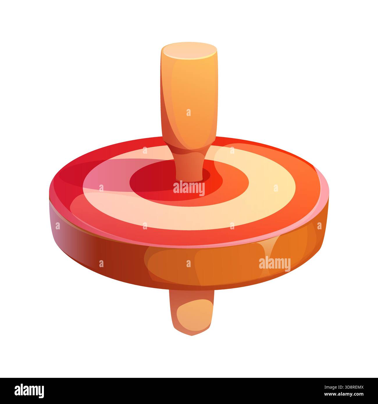 Red white circular spin Stock Vector Images - Alamy