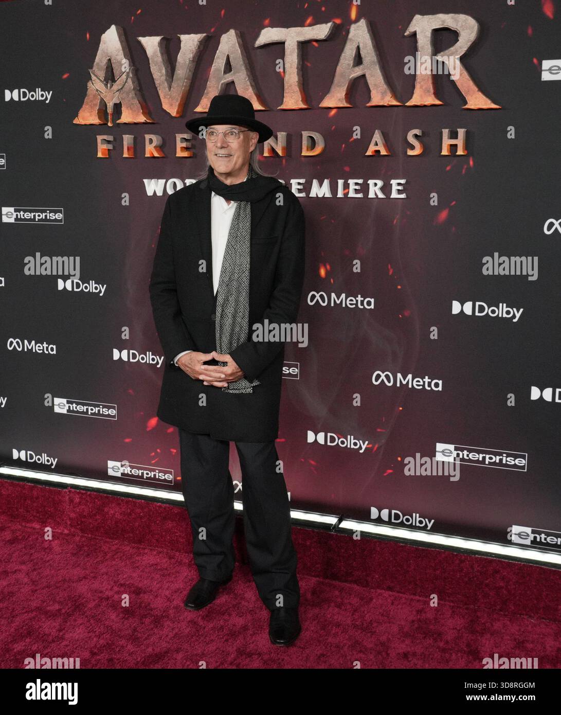 Russell Carpenter arrives at the AVATAR: FIRE AND ASH World Premiere ...