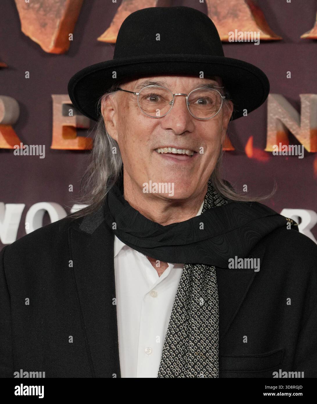 Russell Carpenter arrives at the AVATAR: FIRE AND ASH World Premiere ...