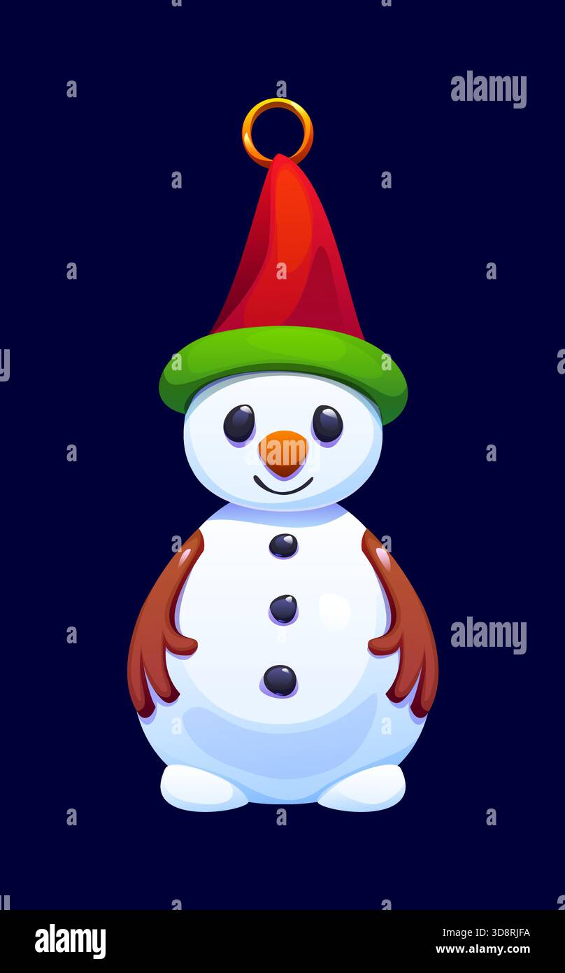 Decorating snowman Stock Vector Images - Alamy