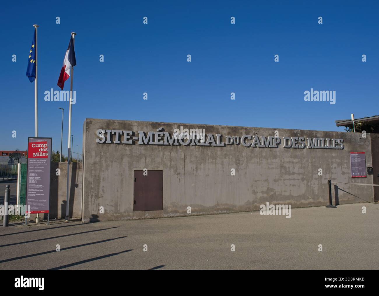 Aix-en-Provence, France - Nov 22, 2025: Camp des Milles was a French ...